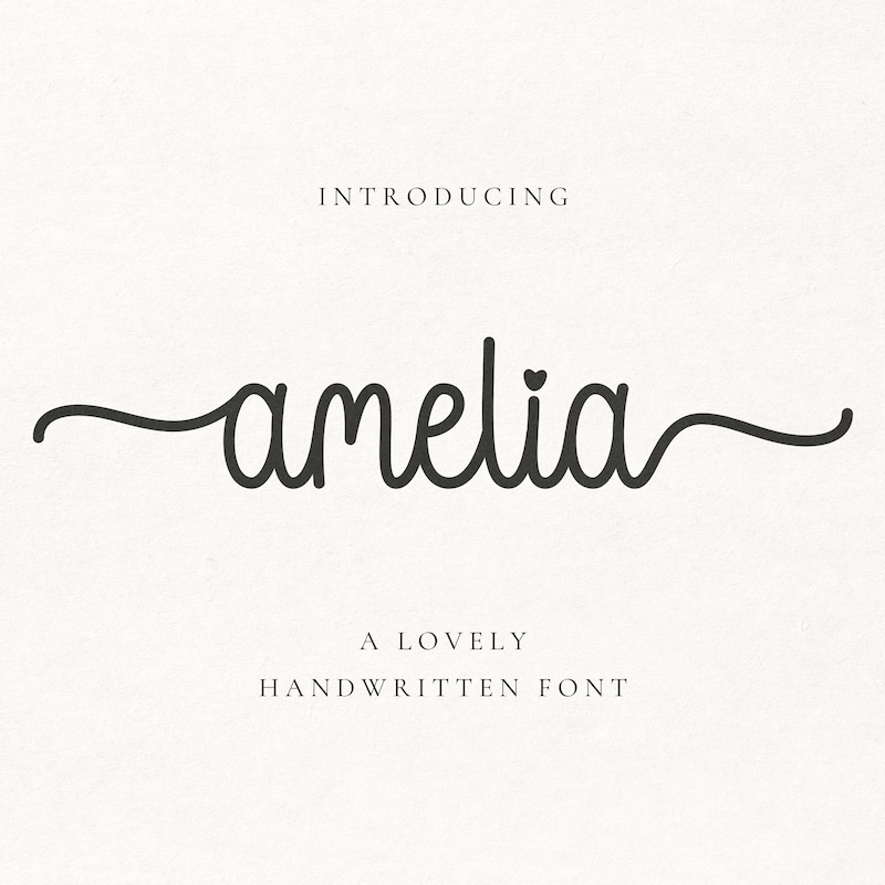 Cursive Fonts - Etsy