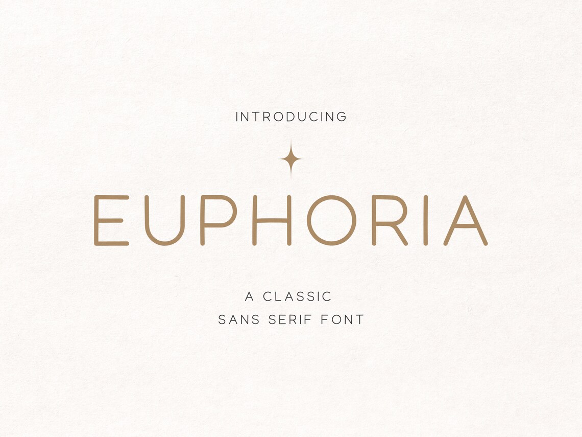 Euphoria Font, Sans Serif Font, Serif Font, Modern Font, Handwritten ...