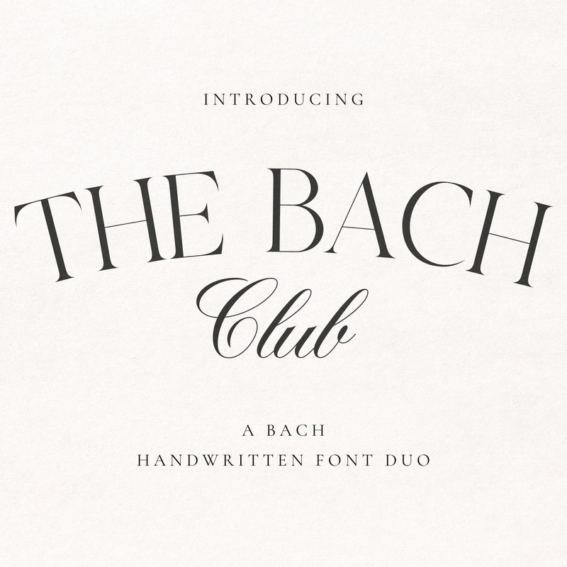 Social Club Font - Etsy