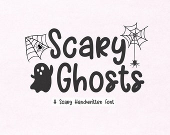 Haunted Shadows Font, Halloween Font, Spooky Font, Ghost Font, Witch ...