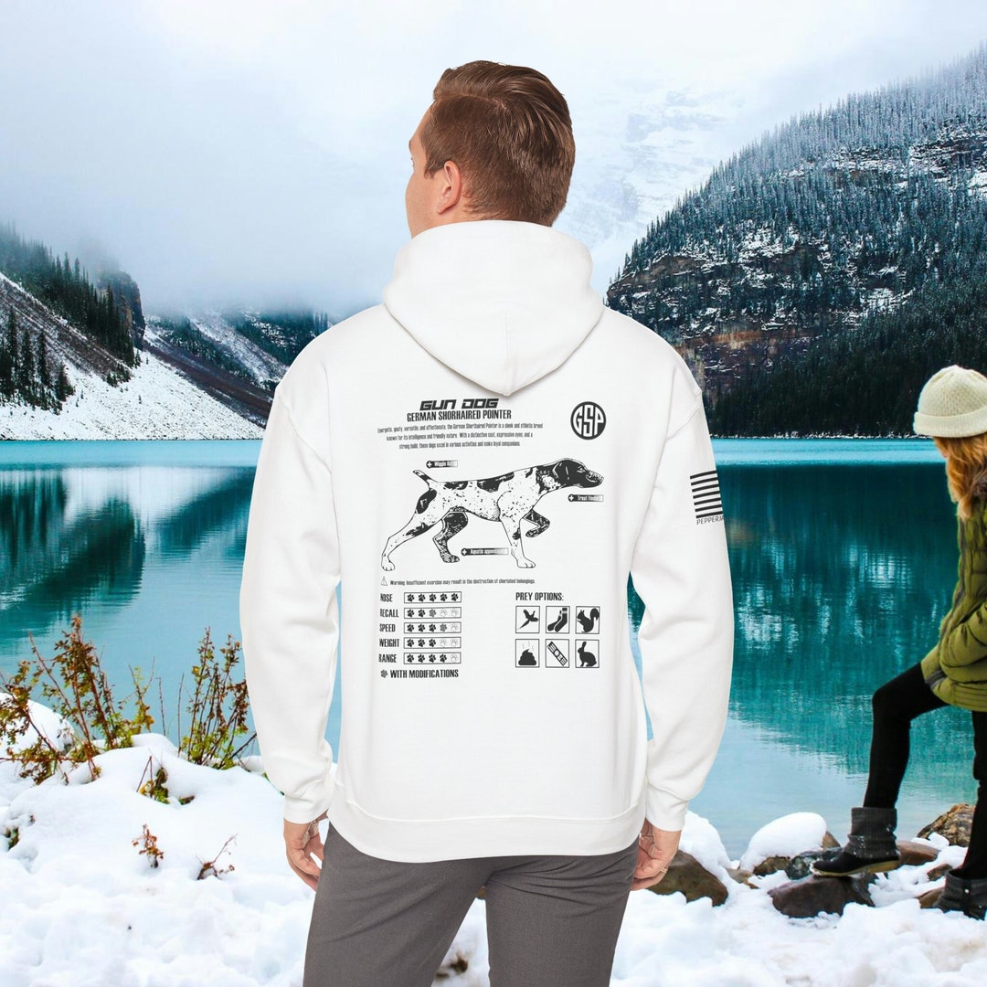 Tactical Hoodie Gun Dog GSP Military Police Canine K9 Hooded Sweatshirt ...