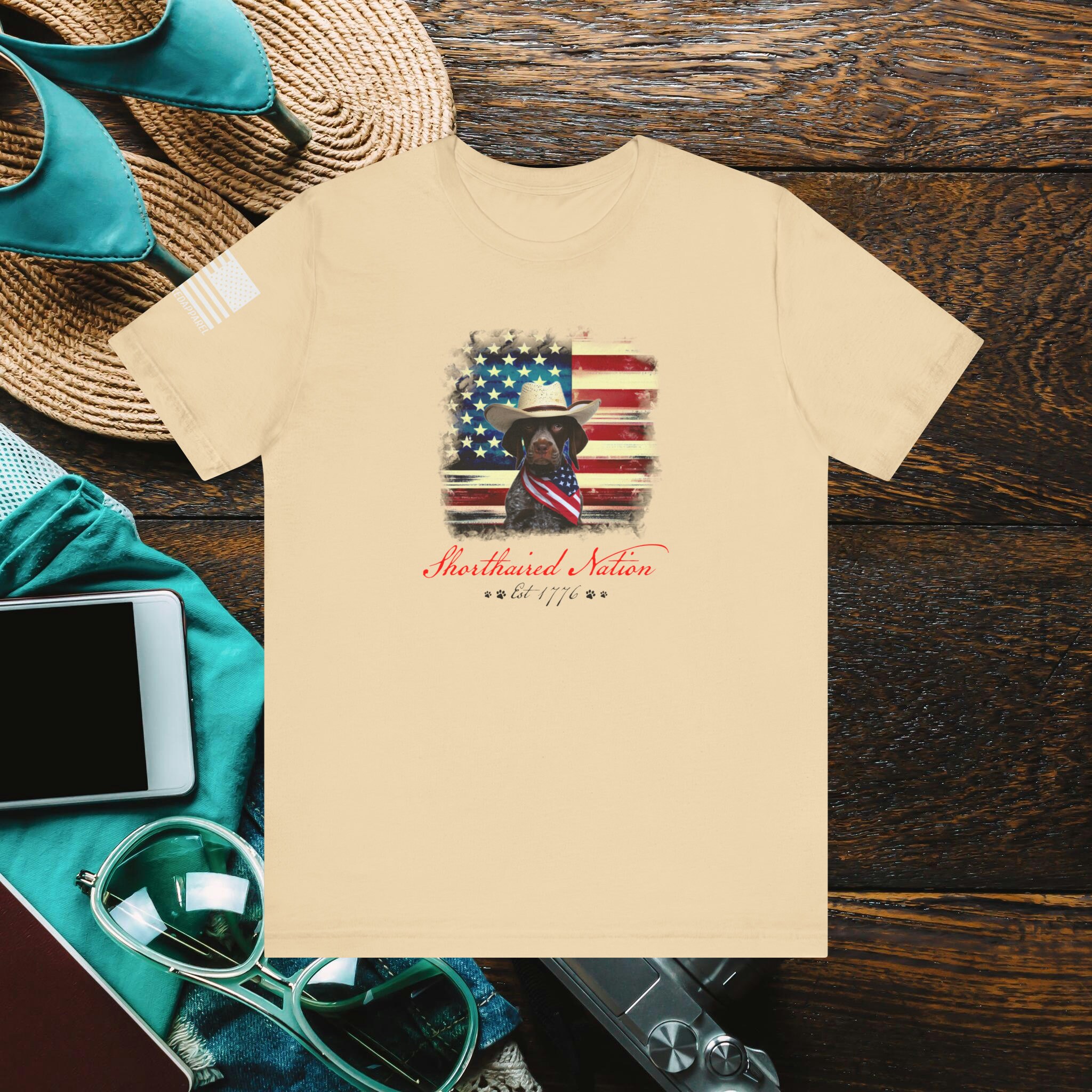 GSP T-shirt, Patriotic Tshirt, 4th of July, GSP Nation, German ...