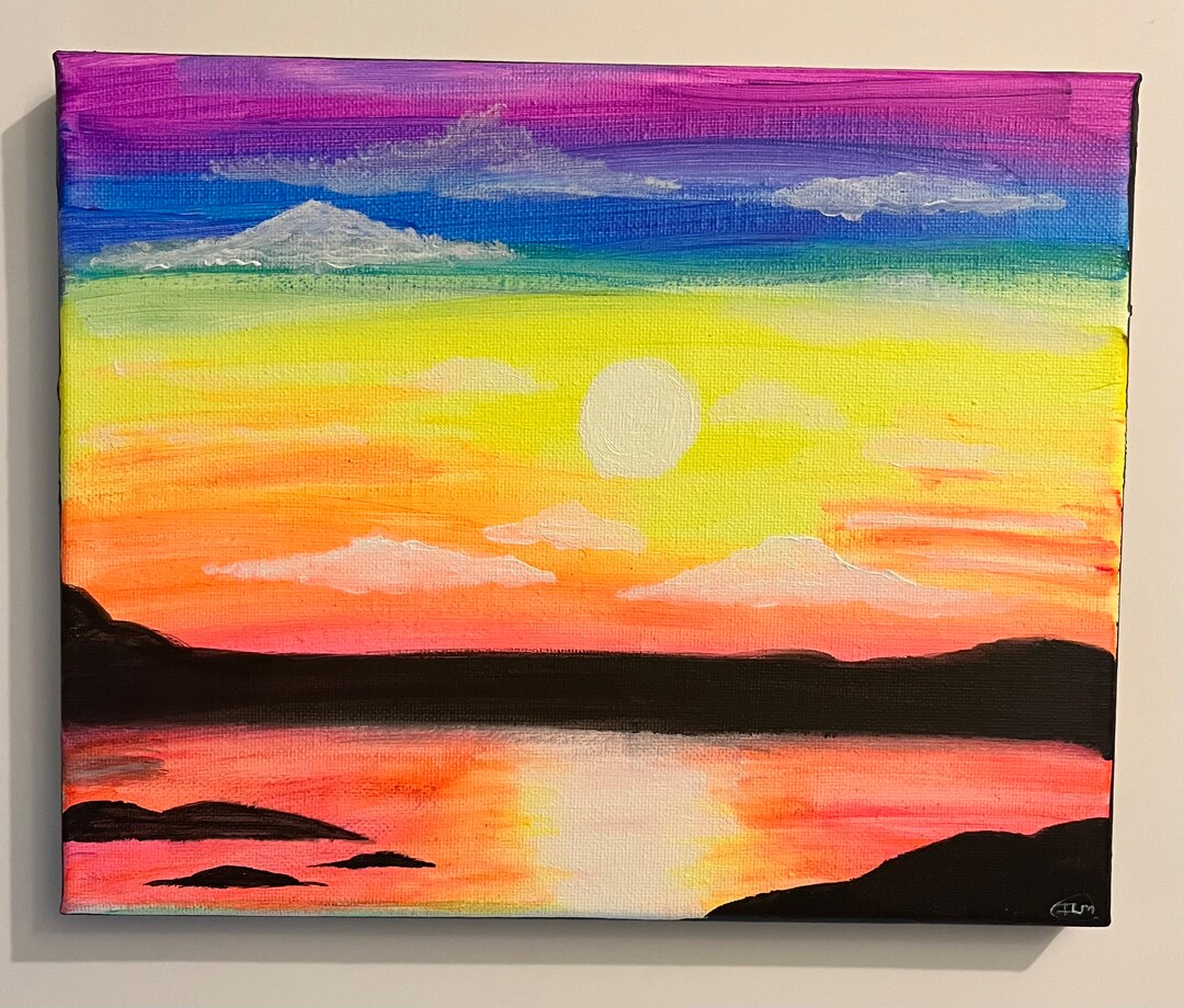 Ocean Pride Homemade Artwork - Etsy