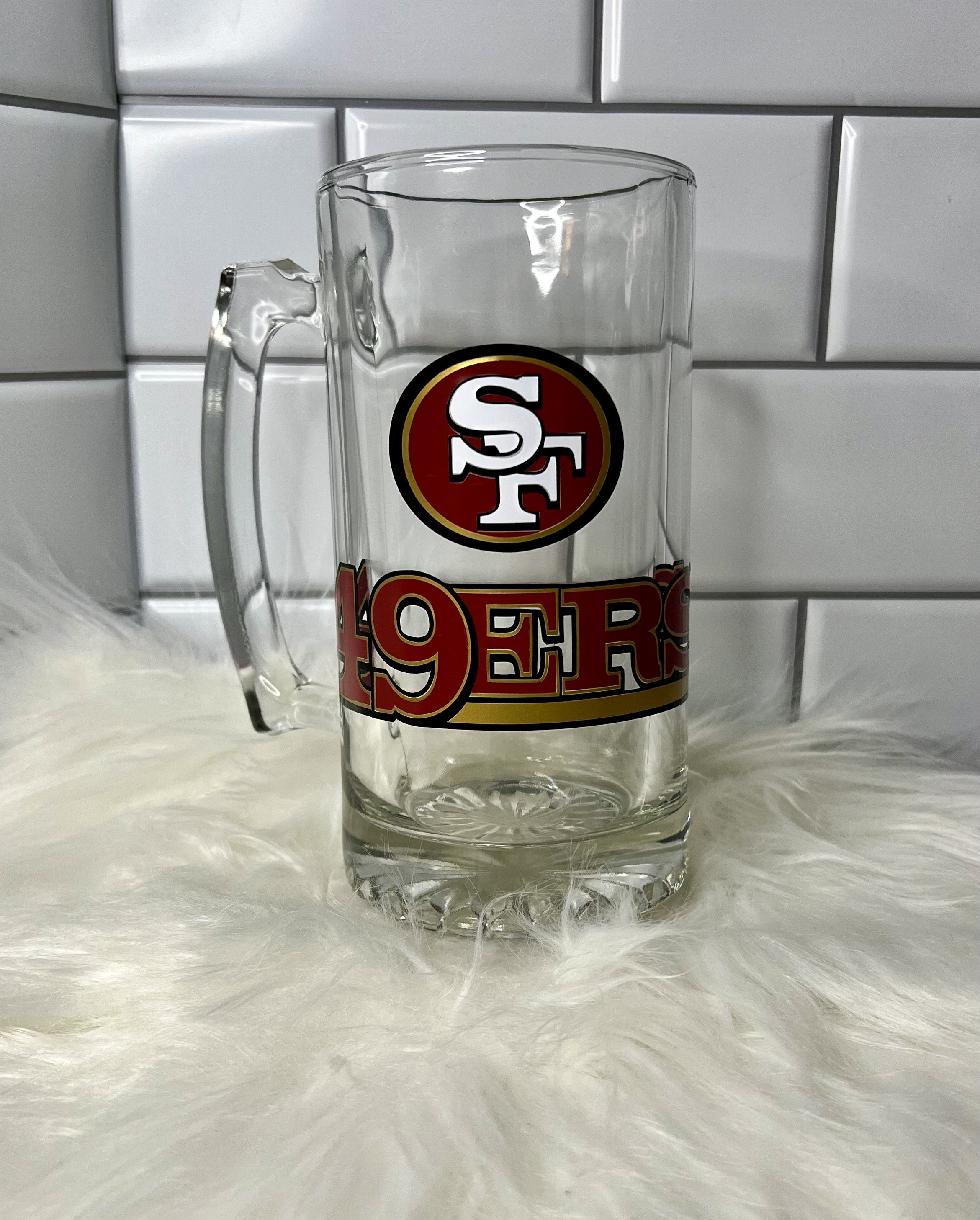 San Francisco 49ers Inspired Beer Mug - Etsy