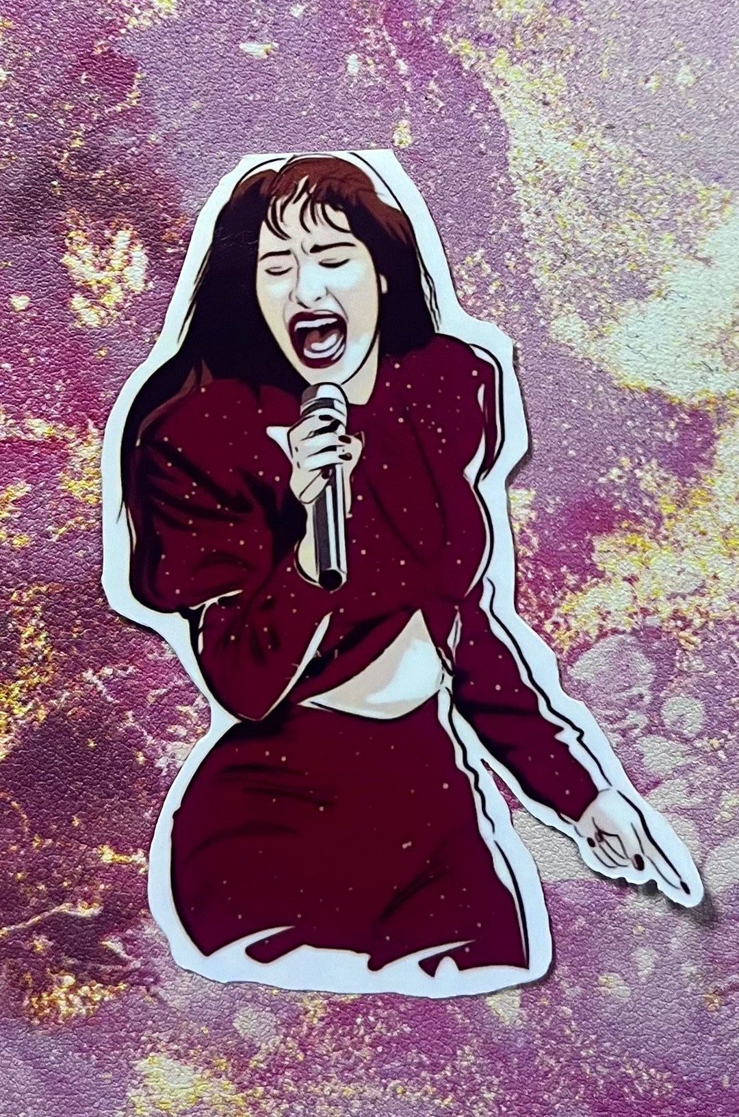 Selena Inspired Sticker - Etsy