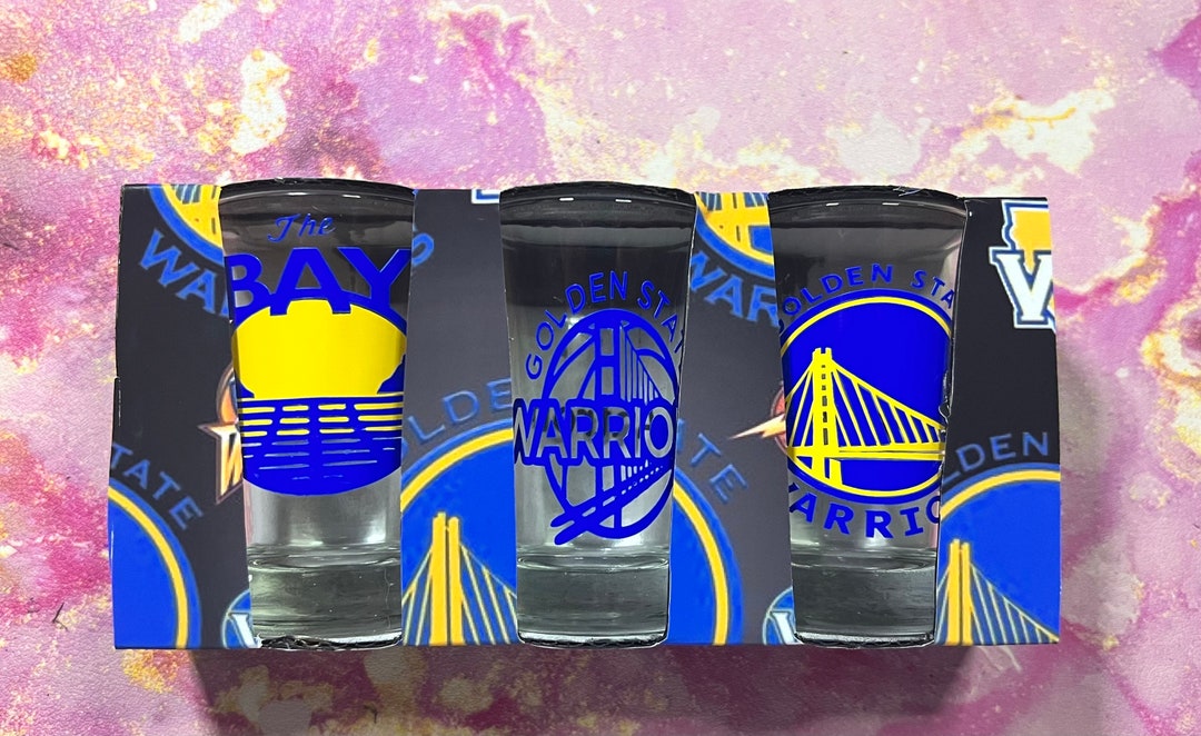 Golden State Warriors Inspired Shot Glasses Set - Etsy