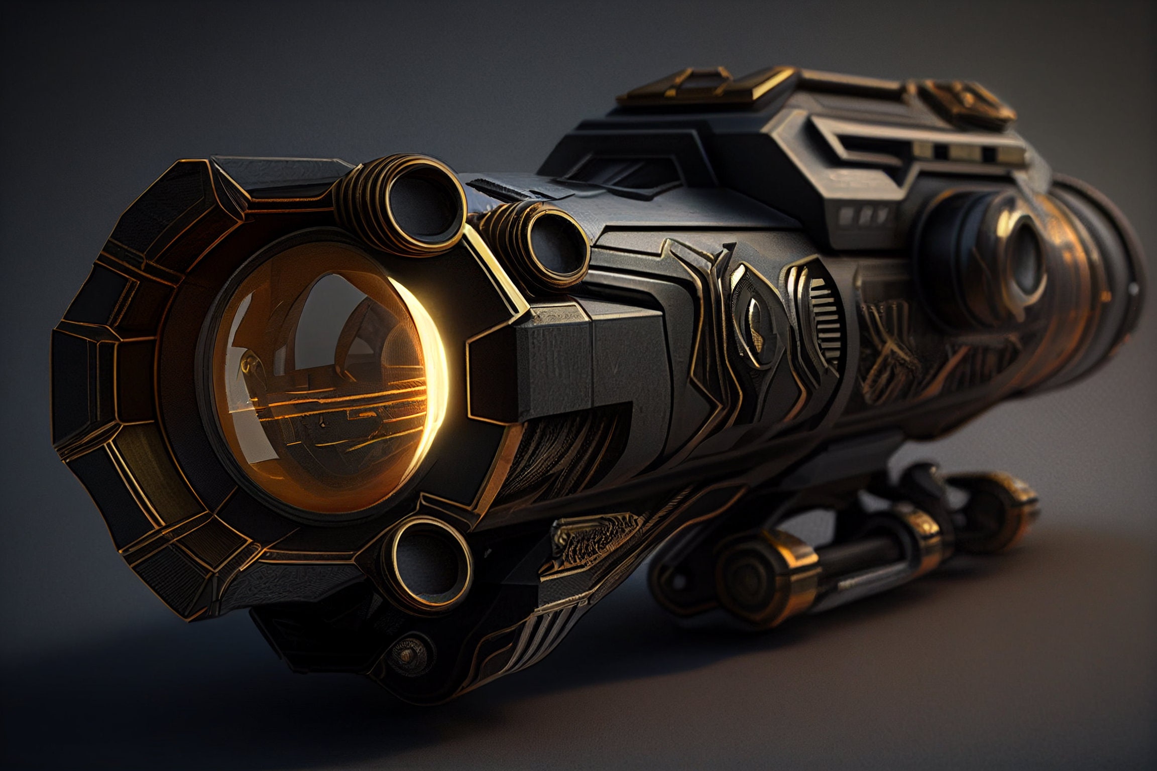 Futuristic Sniper Scope