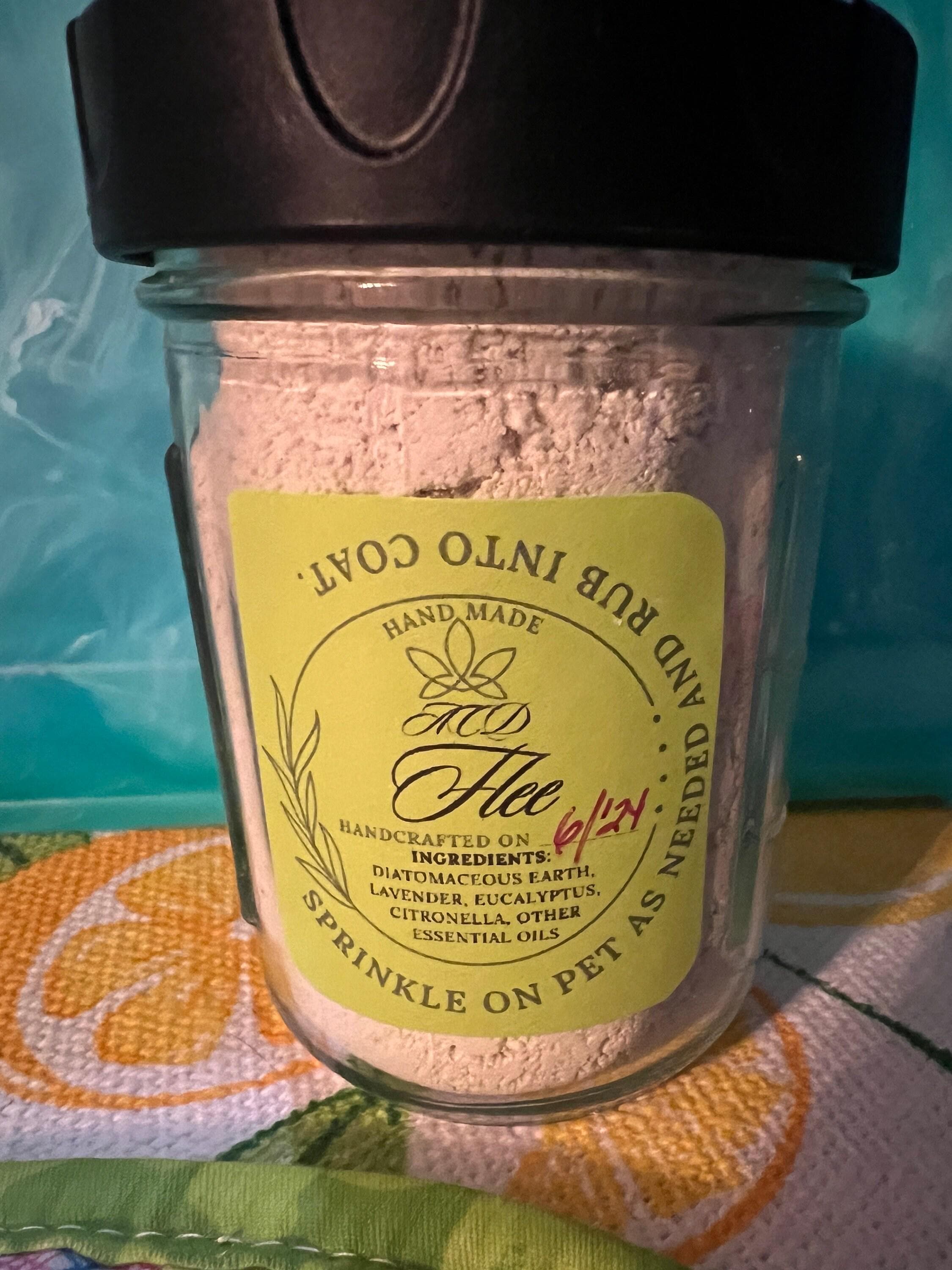 Flee - Natural Flea Powder for Pets - Etsy