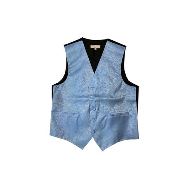 Mens Light Blue Vest - Etsy