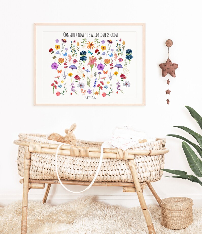 Consider the Wildflowers, Consider the Lillies, Wildflower, Luke 12:27 ...