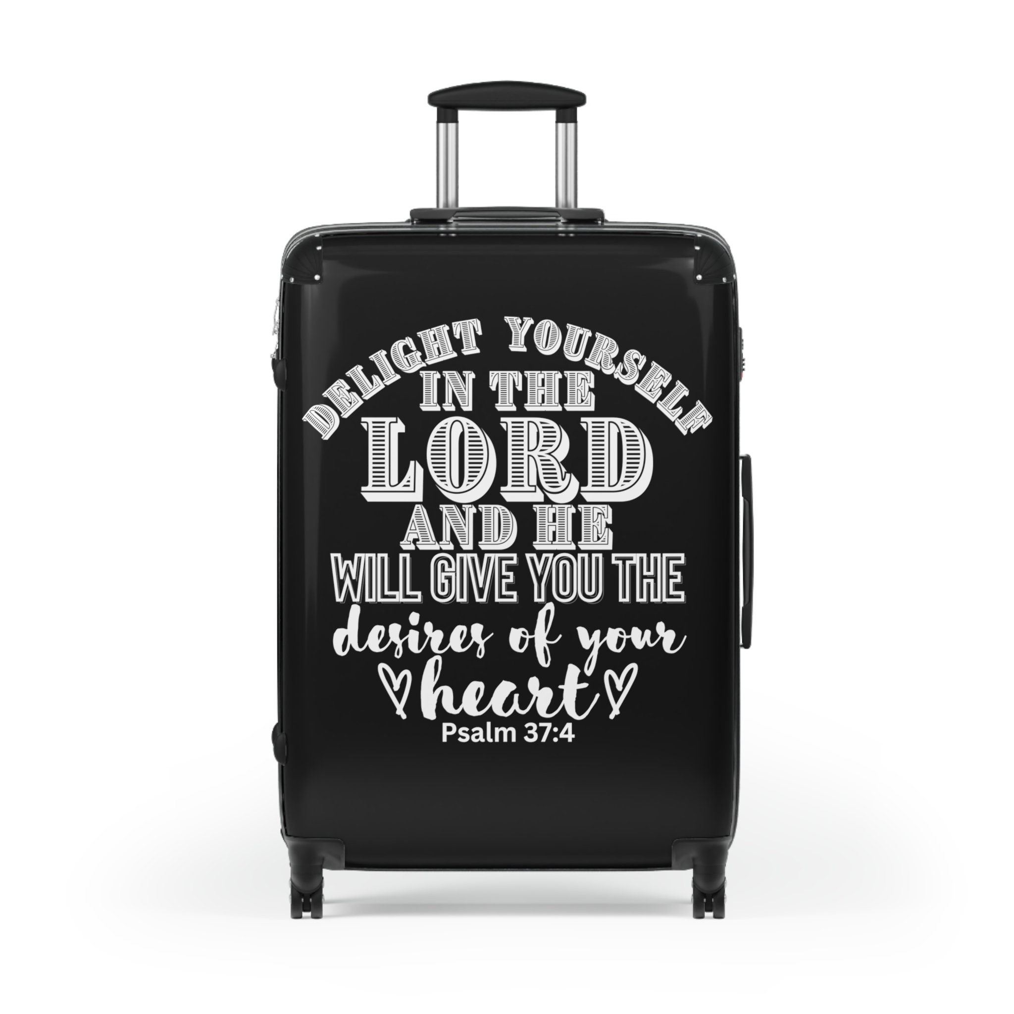 Bible Verse Suitcase, Scripture Suitcase, Stylish Suitcase, Christian ...