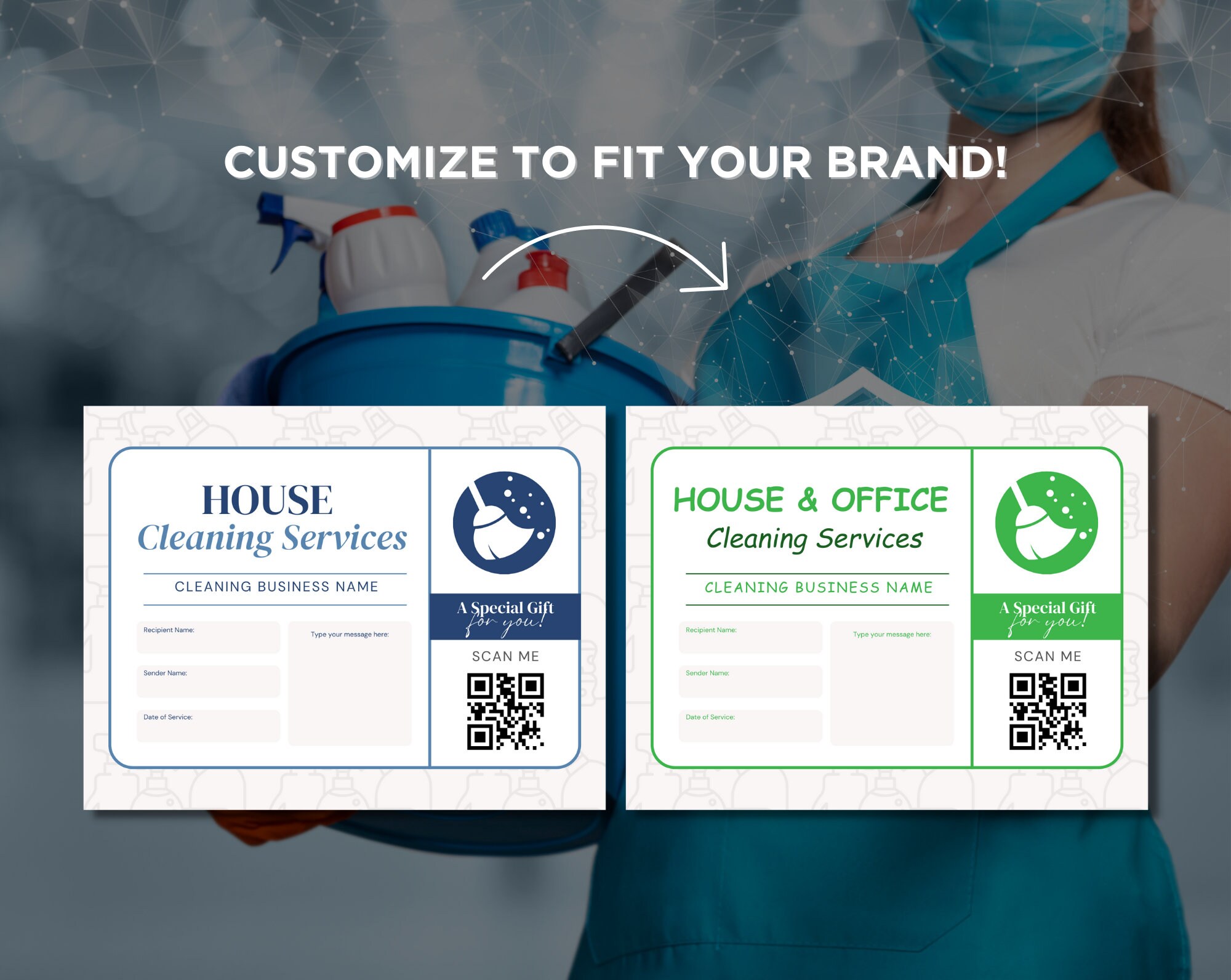 House Cleaning Service Gift Card House Cleaning Gift Card House ...