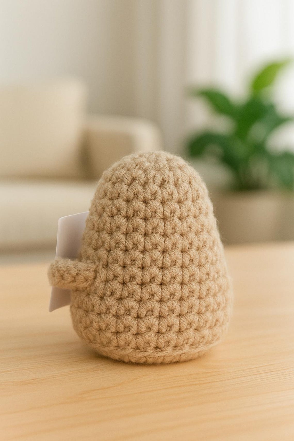 Positive Potato, Mini Handmade Plush Wool Knitting Doll - Etsy