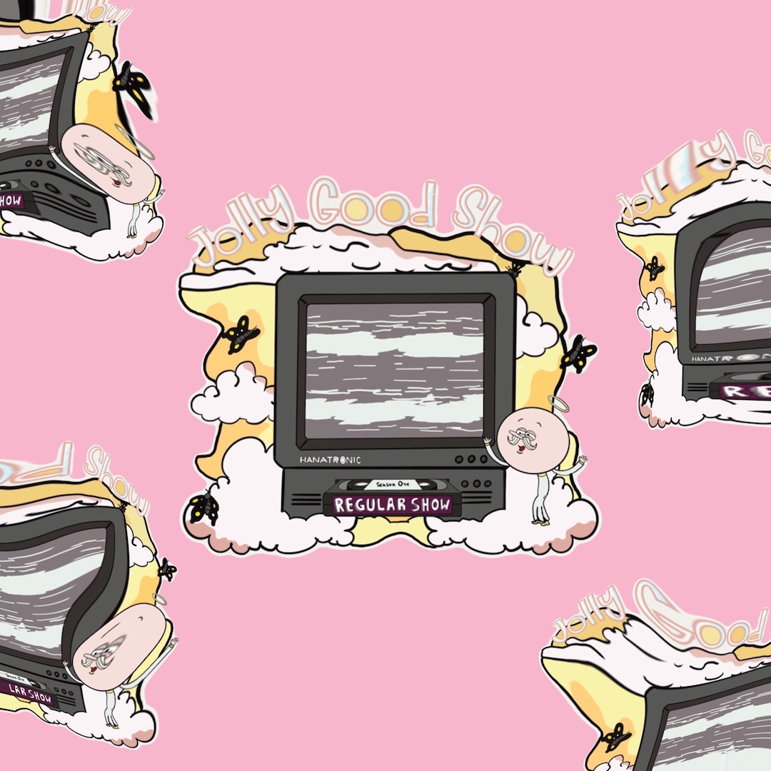 Jolly Good Show Sticker Regular Show Sticker Waterproof Sticker Trippy ...