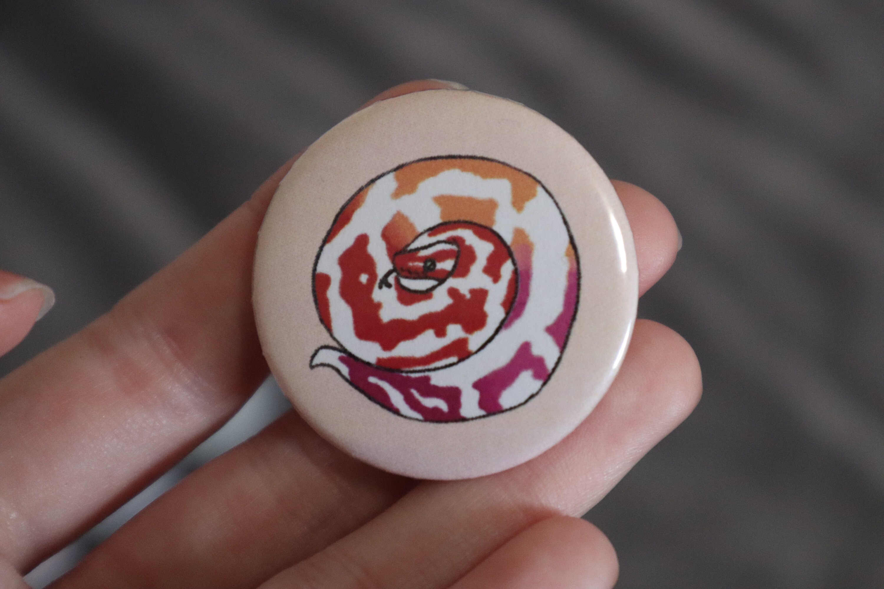 Pride Ball Python Buttons 1.5 Inch Pinback Queer LGBTQ - Etsy