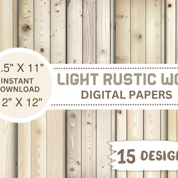 Wood Digital Paper - Etsy