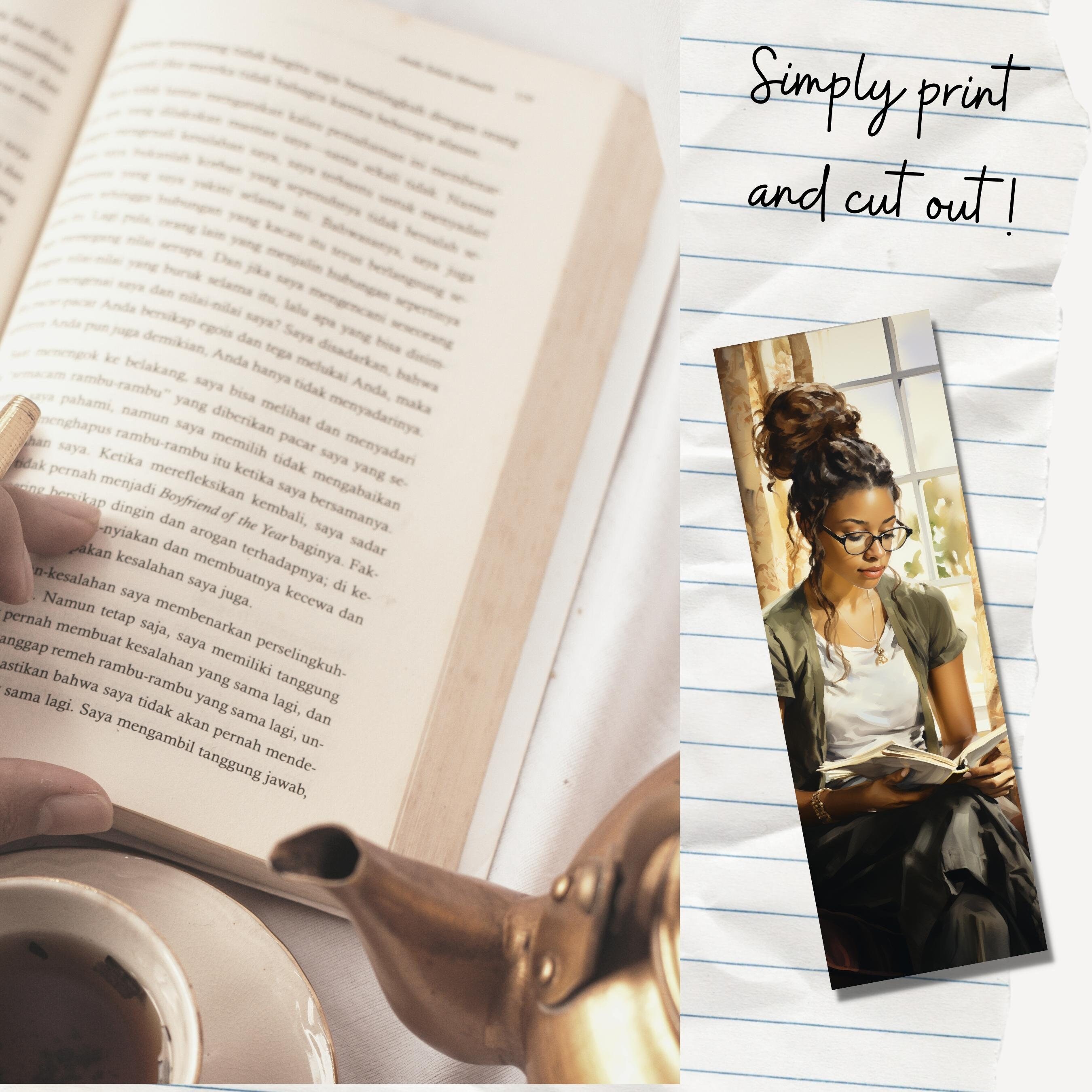 Scholars Bookmark Printable Bookmarks Book Bookshelf Readers - Etsy
