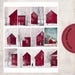 Winter Red House Red Barn Journal Half Papers Printable Page Winter ...