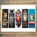 Owls Bookmark Printable Bookmarks Whimsical Animal Bookmark PNG PDF JPG ...