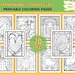 Farm Animal Stained Glass Pattern Coloring Page 20 Printable Pages JPEG ...