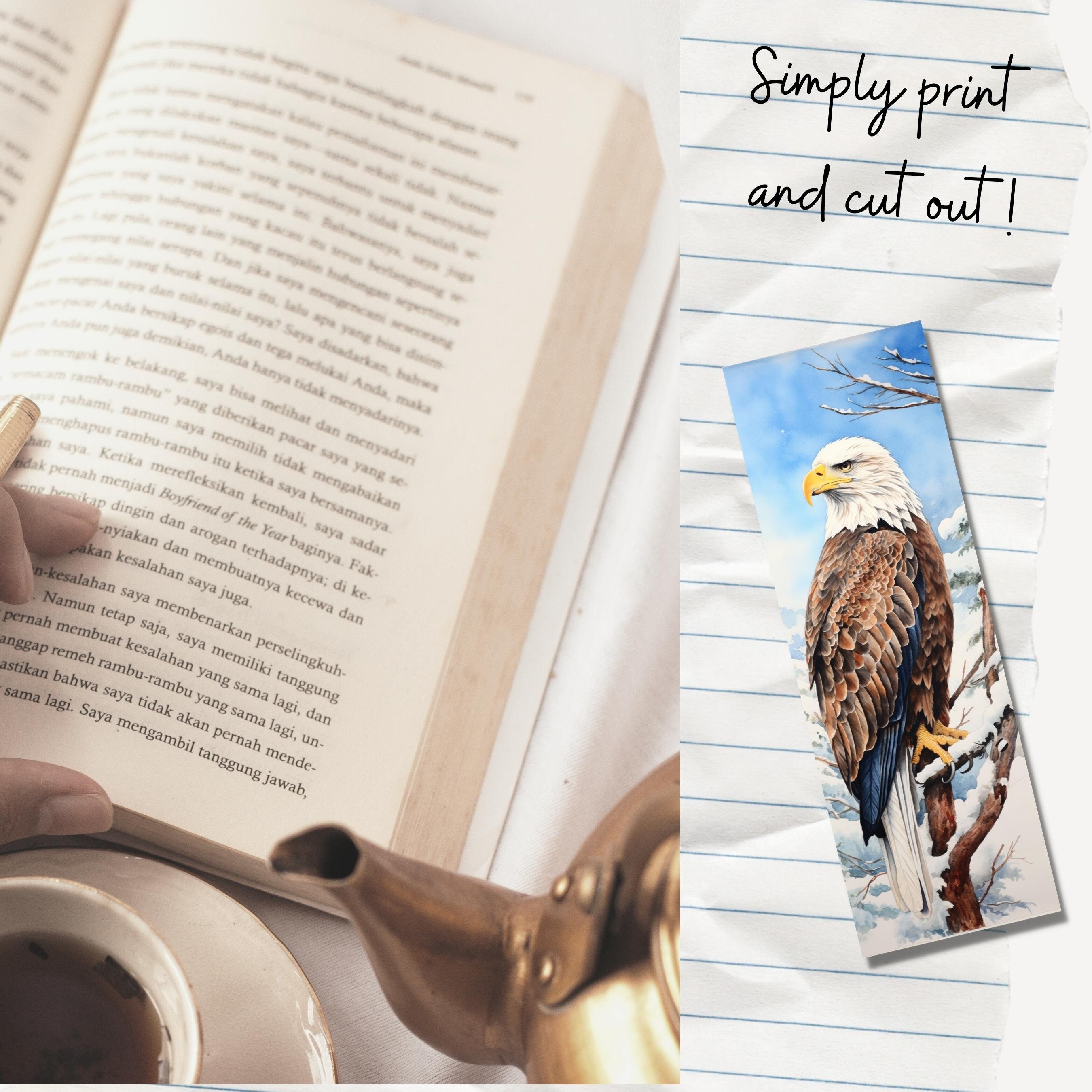 Winter Animal Bookmarks Printable Bookmark Winter Woodland Animals ...