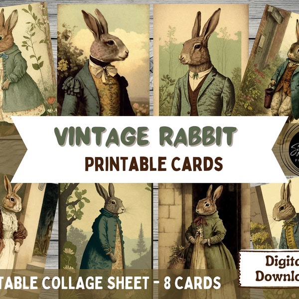 Rabbit Image - Etsy