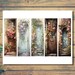 Rustic Cottage Doors Bookmarks Printable Bookmark Fantasy - Etsy