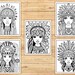 Women and Headdress Coloring Page, 15 Printable Coloring Pages ...