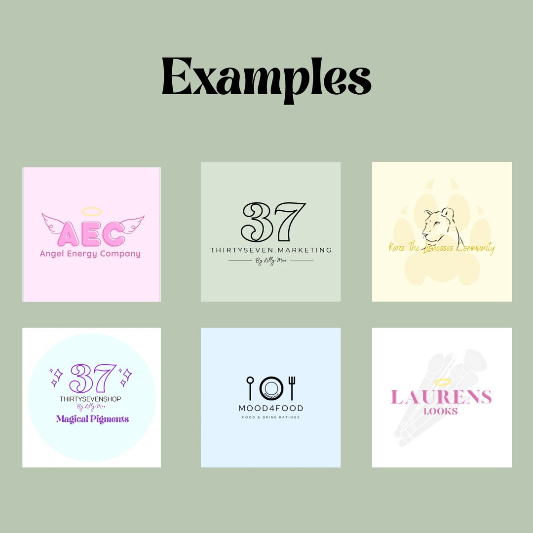 Logo Design Creation , Logo Designs for Small Businesses - Etsy
