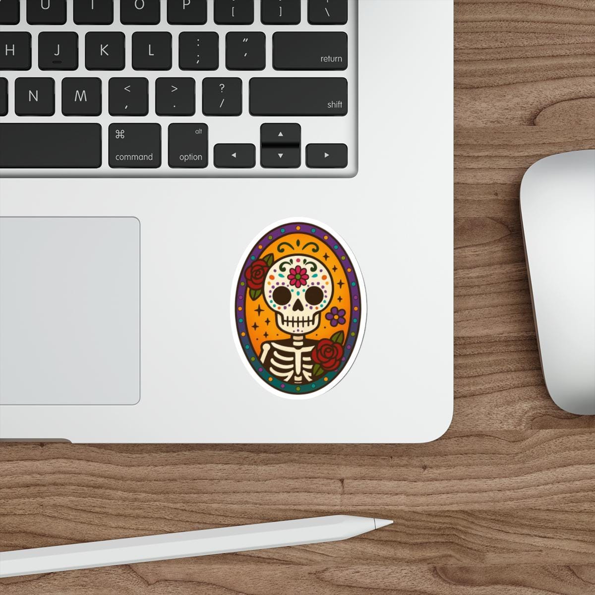 Calavera Sticker, Día De Los Muertos, Vinyl Matte, Waterproof ...