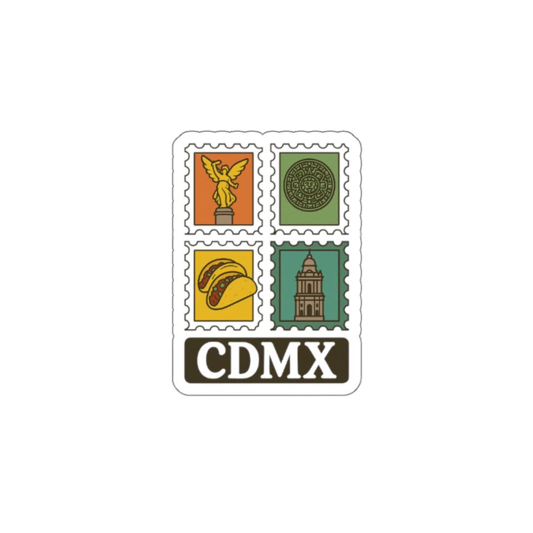 CDMX Stamp Die-cut Stickers , Vintage Mexican Postcard Aesthetic ...