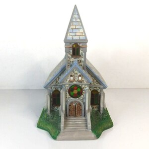 Partylite Exclusive Olde World Village 2 the Church Tealight House - Etsy