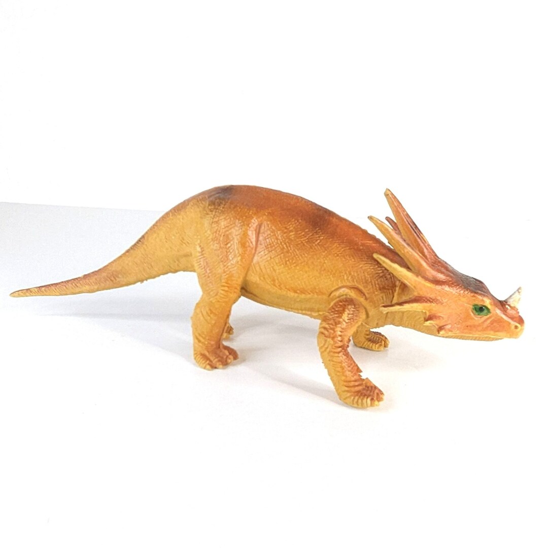 Vintage Imperial Dinosaur Toy Styracosaurus Figure 10.5 Inches 1985 - Etsy