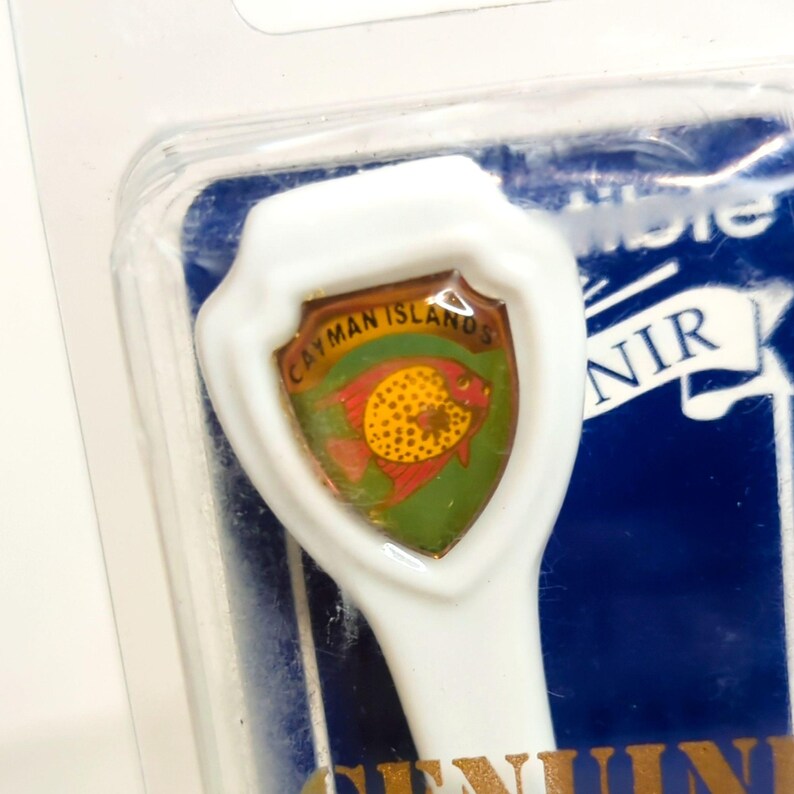 Cayman Islands Collectible Souvenir Porcelain Spoon With Turtle Design ...