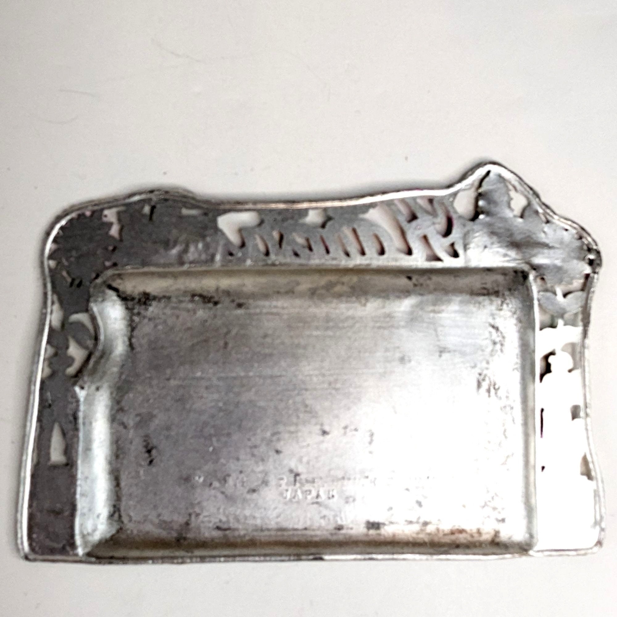 Vintage State KANSAS Hand Painted Tin Metal Souvenir Ashtray Japan 1950s - Etsy