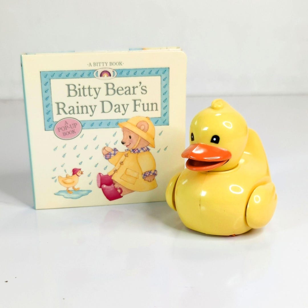 Bitty Baby Rainy Day Duck & Pop-up Book Replacement Set 1999 American ...