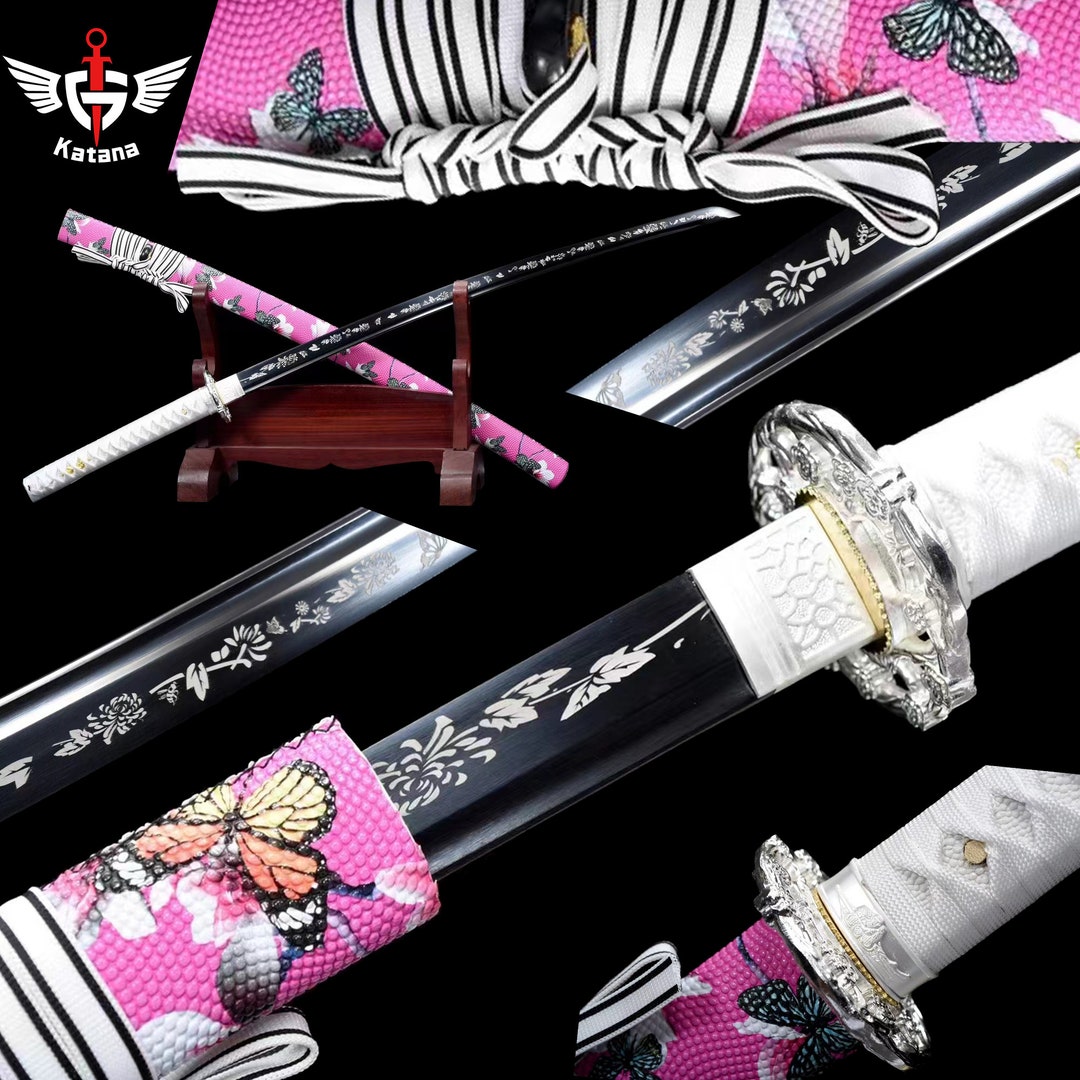 1060 High Manganese Steel Female Samurai Sword Handmade - Etsy