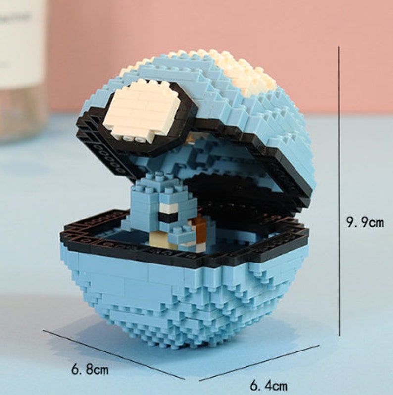 Pokemon and Pokeball Micro Building Blocks Nanoblocks Pikachu - Etsy