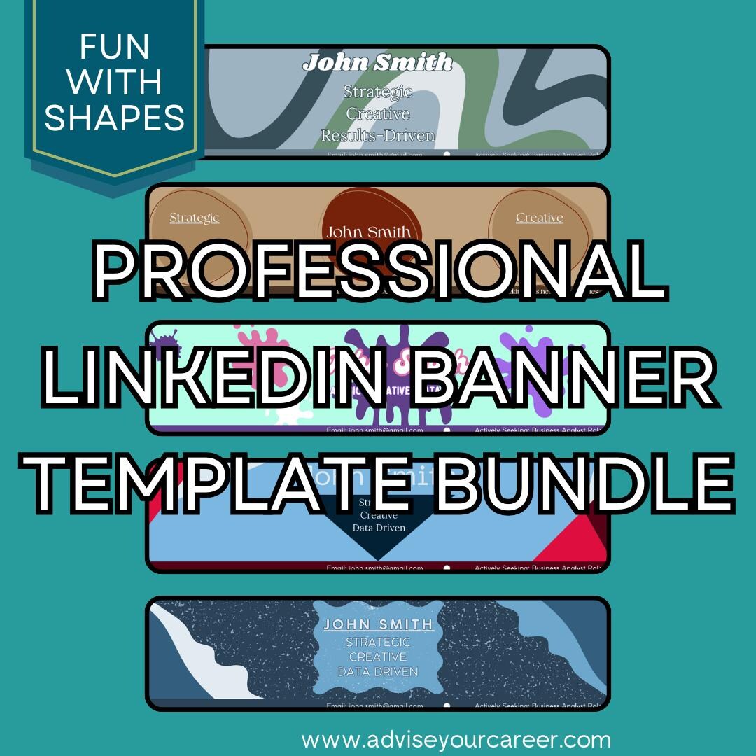 Linkedin Profile Banner Editable Canva Template Coaching, 5 LI Personal ...