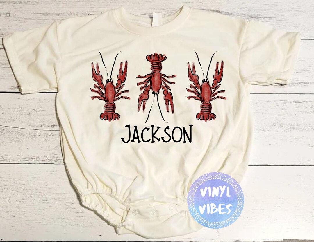 Custom Name Crawfish Bubble, Personalized Name Crawfish Tshirt - Etsy