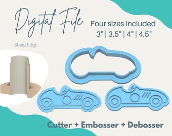 Race Car Cookie Cutter - Etsy