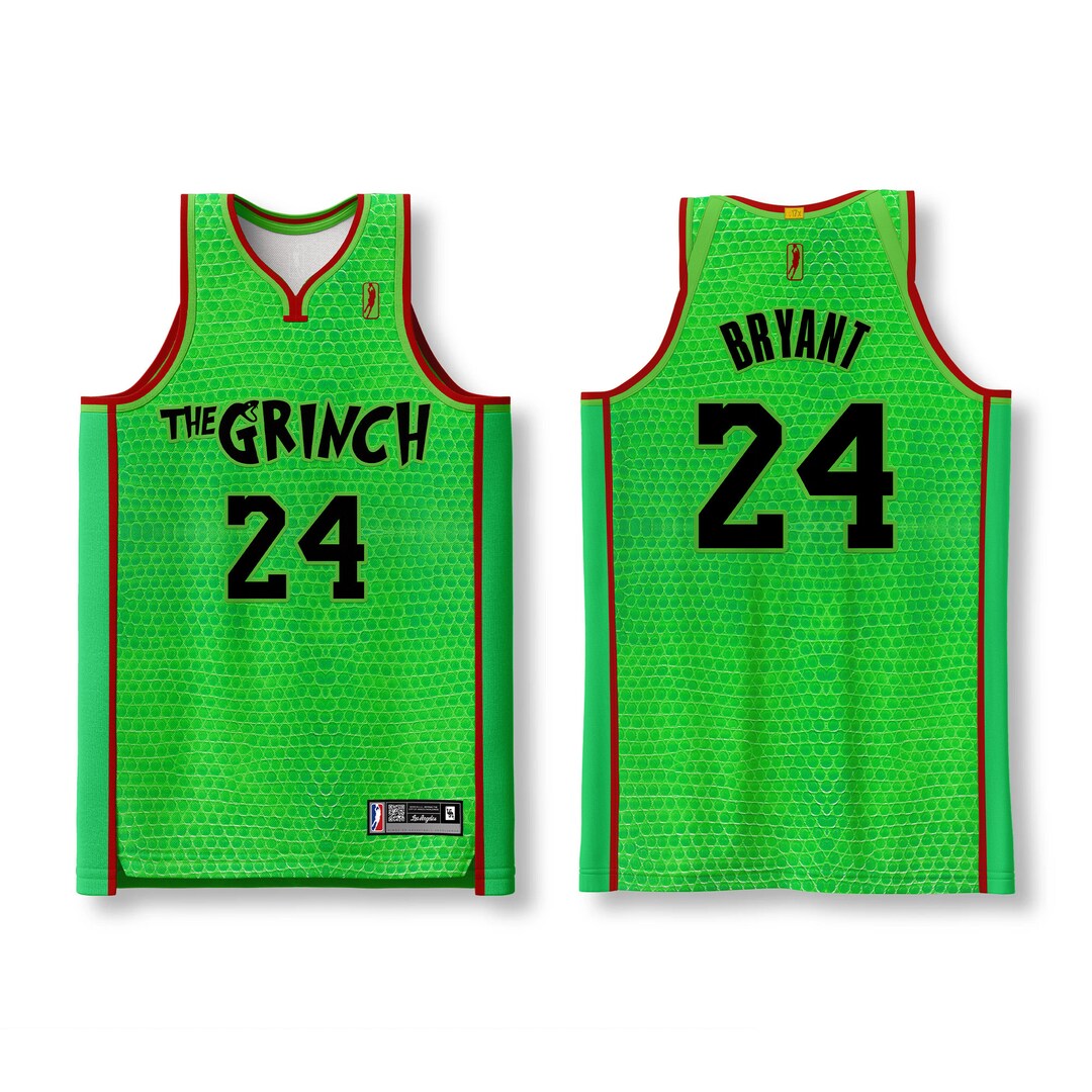 The Grinch Basketball Jersey - Etsy