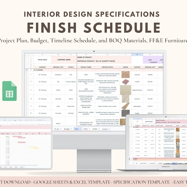Ff E Schedule Etsy Ff E Schedule Etsy