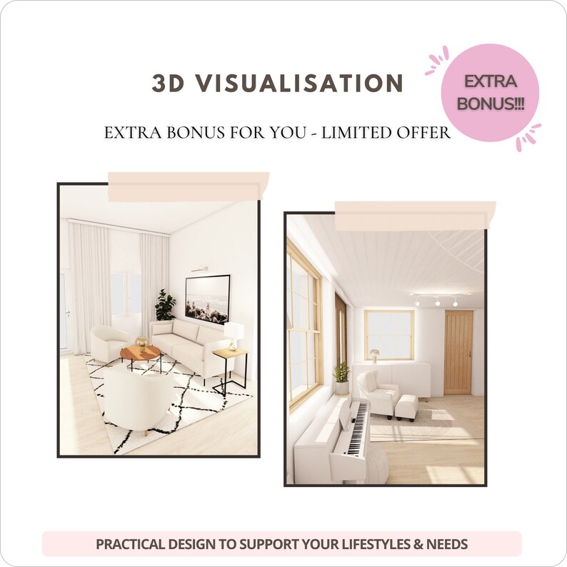 Spatial Planning Small Room, Floor Plan, and Layout Design Services for ...