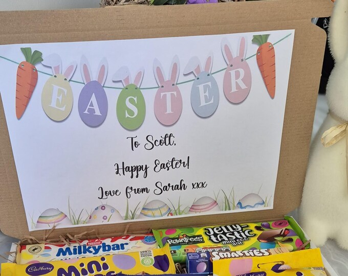 Letterbox Easter Gift| Letterbox Hamper| Chocolate| Easter for Kids ...