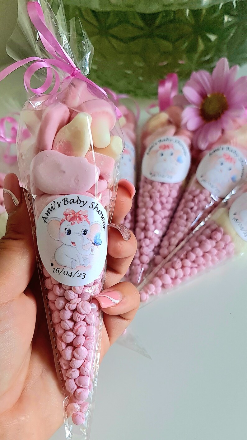 Baby Shower Party Cones Baby Reveal - Etsy UK