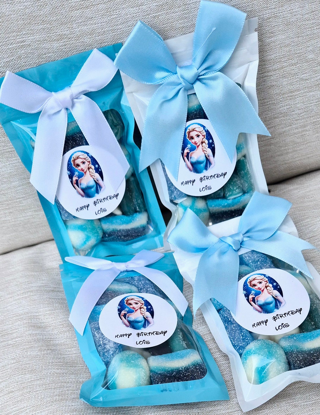 Let It Go Inspired Party Bags - Sweet Bags- Prefilled Sweet Bags - Etsy