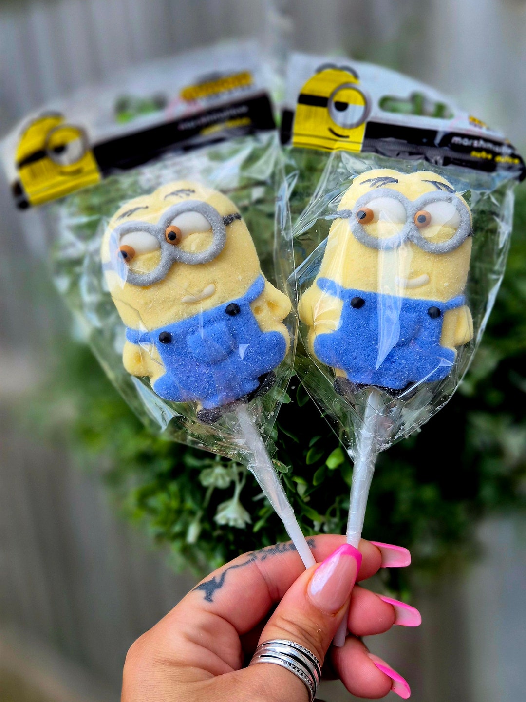 Minion-lollipops- Minion-inspired.- Minion-sweets - Etsy