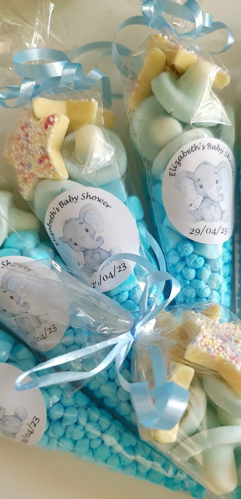 Baby Shower Party Cones Baby Reveal - Etsy UK