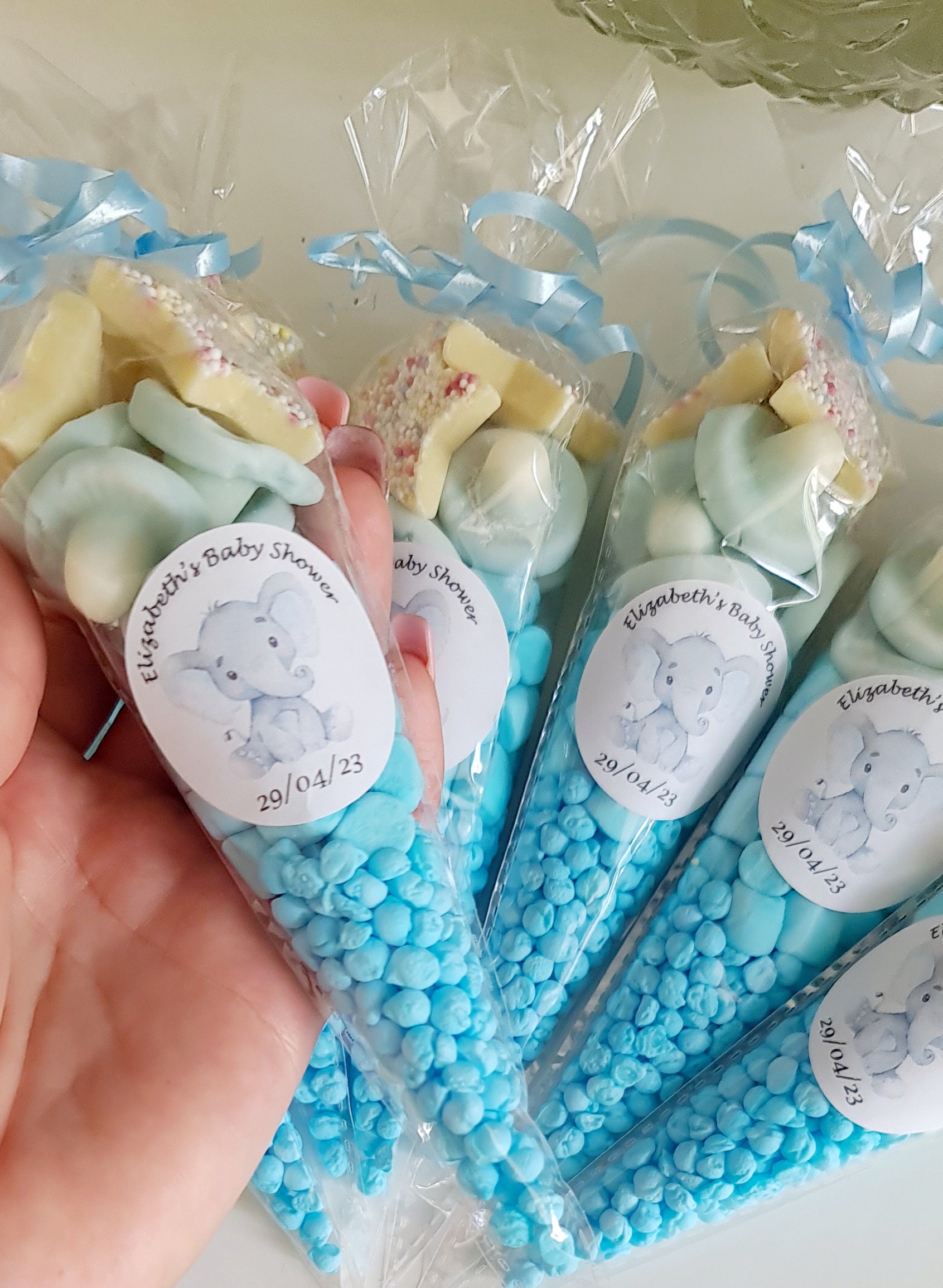 Baby Shower Party Cones Baby Reveal - Etsy UK